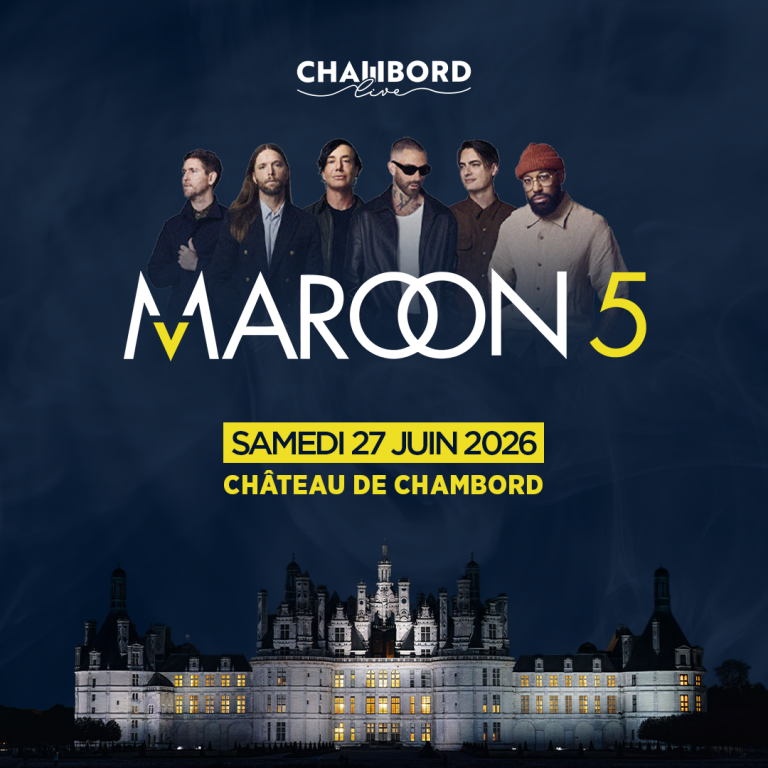 Maroon 5 at Chambord Live 2026 - Chambord Castle